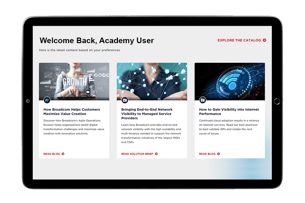 Broadcom Software Training Academy: Learn Enterprise Software Online